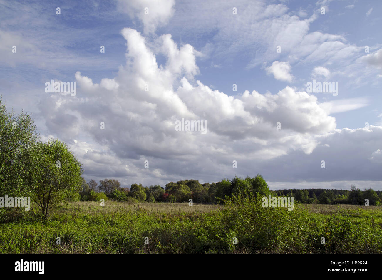 Low white clouds hi-res stock photography and images - Alamy