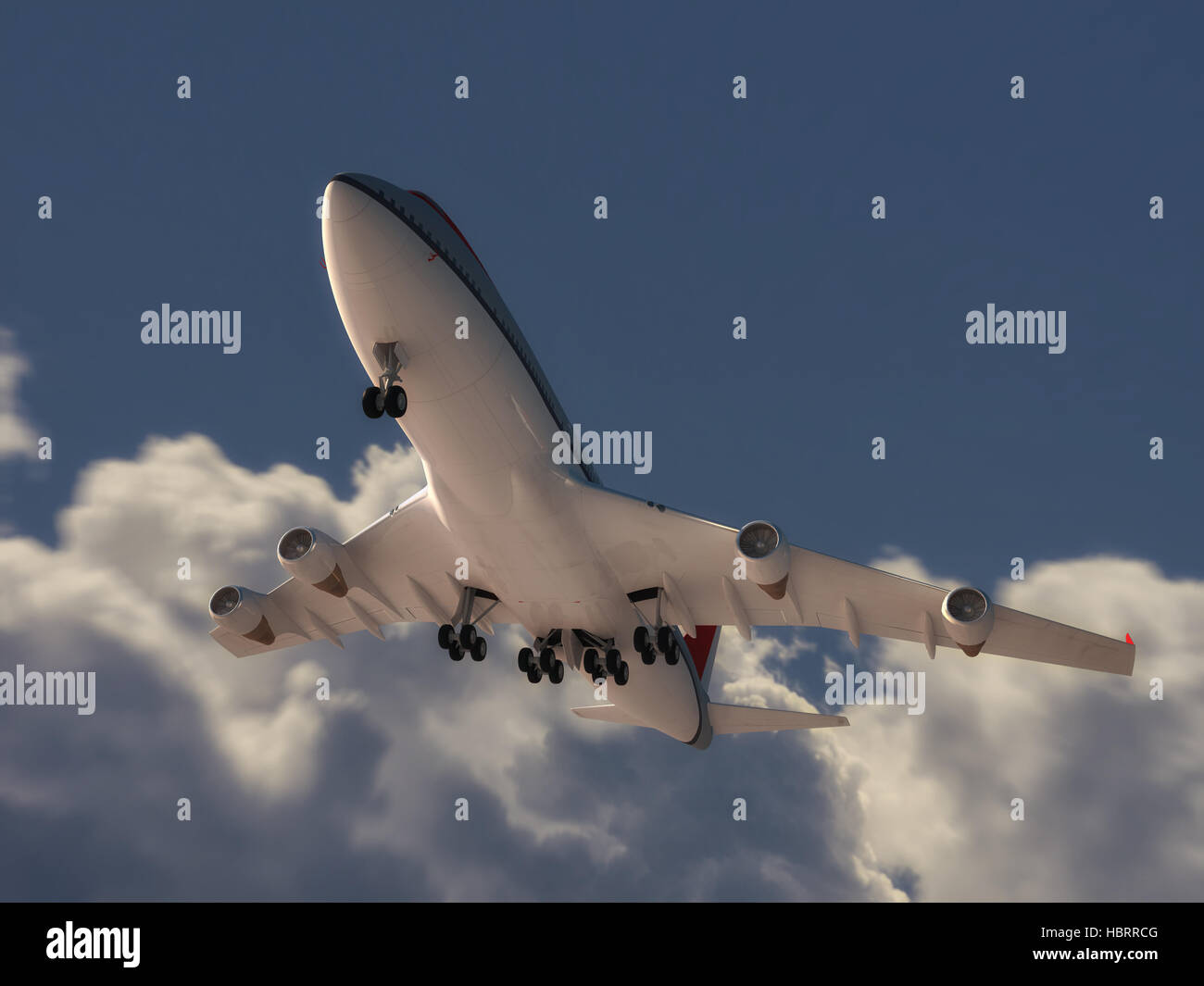 Civil aviation airliner taking off take off hi-res stock photography ...