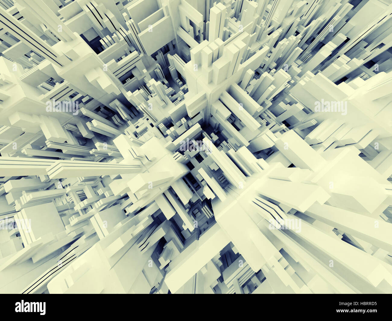 3D Modern abstract Structure Stock Photo - Alamy