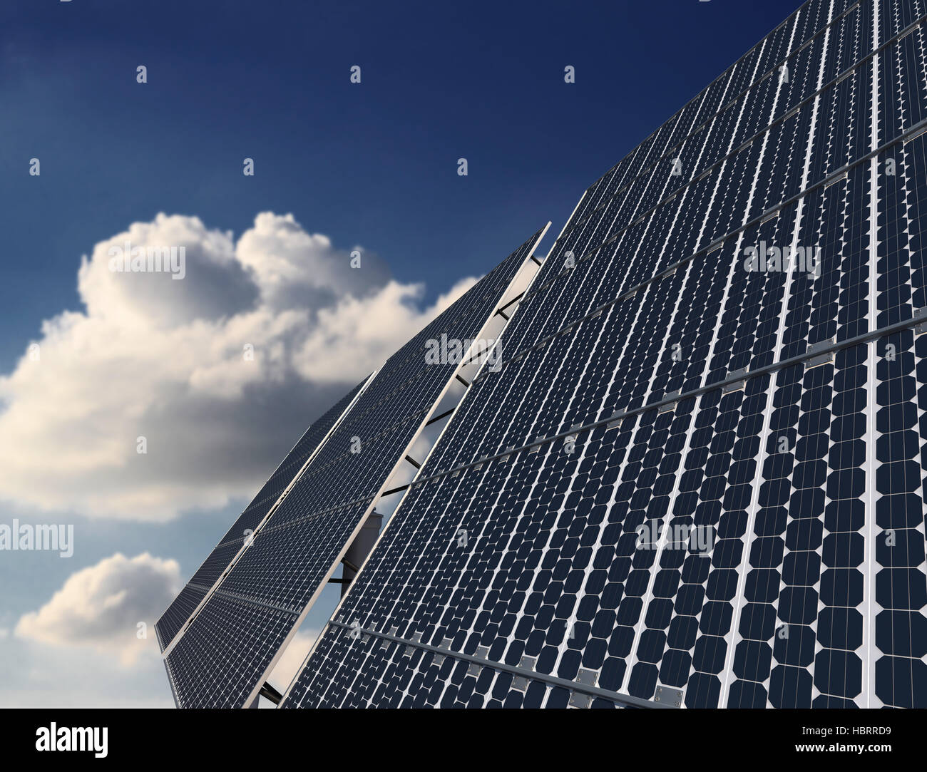 Energy from Sun with Solar Panel Stock Photo - Alamy
