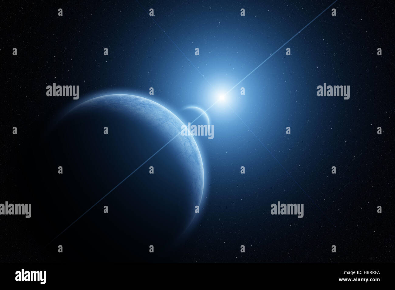 Earth sun moon hi-res stock photography and images - Alamy