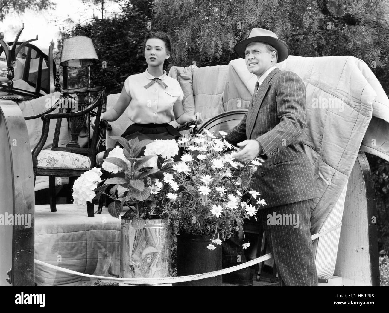 THE FIRST LEGION, from left: Barbara Rush, Lyle Bettger, 1951 Stock ...