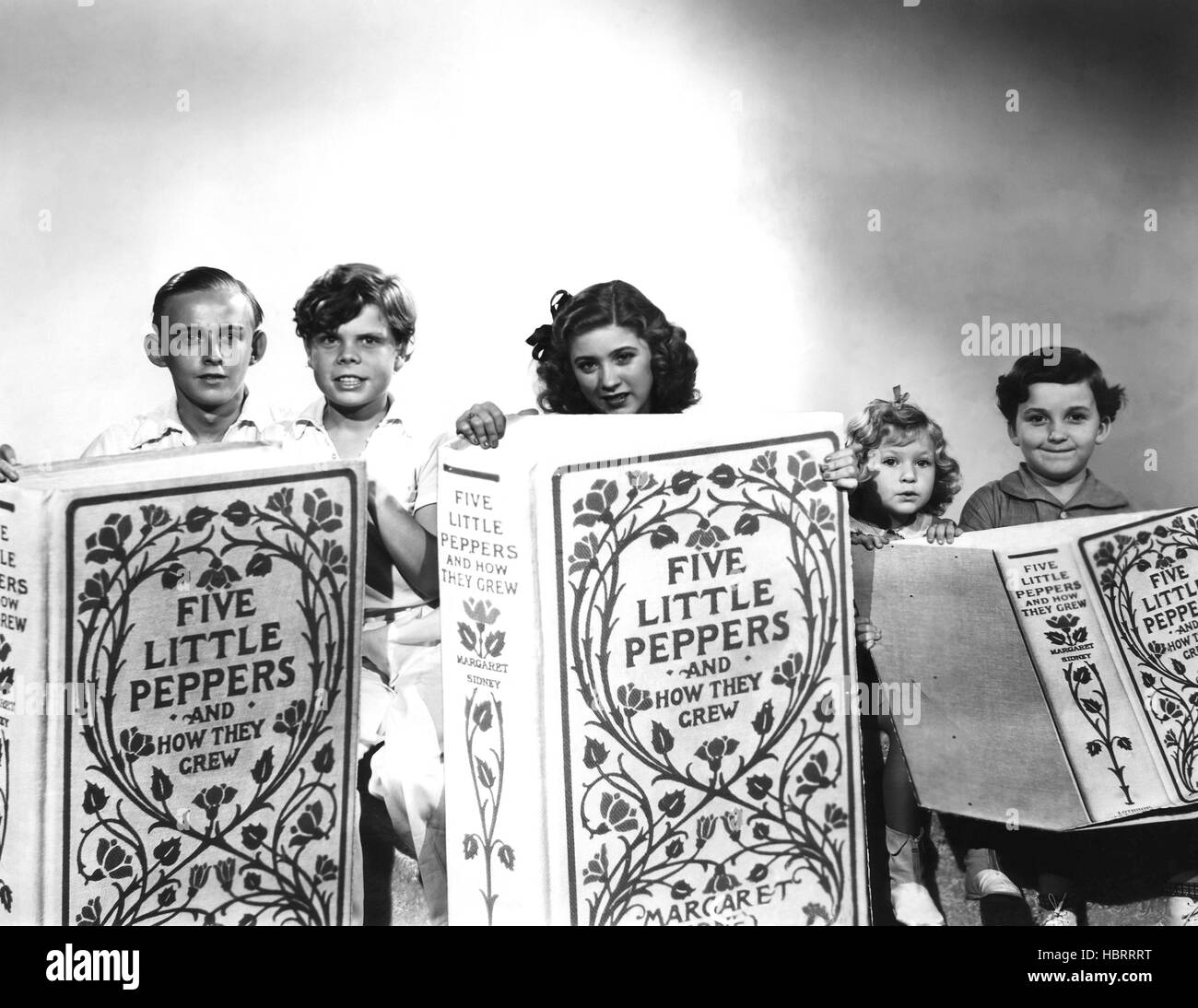 FIVE LITTLE PEPPERS AND HOW THEY GREW, from left, Charles Peck, Tommy ...