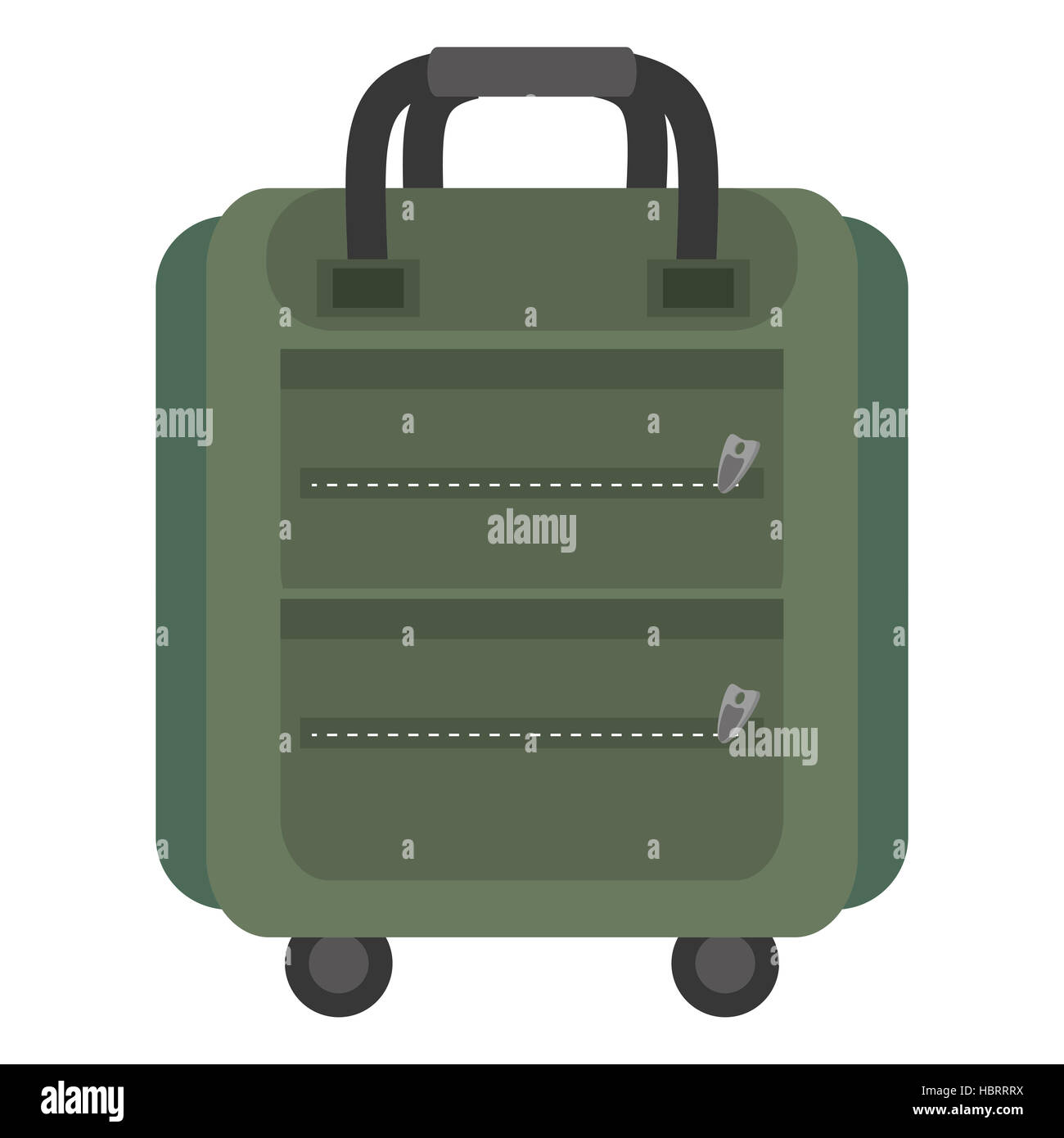 Female traveler packing suitcase Cut Out Stock Images & Pictures - Alamy