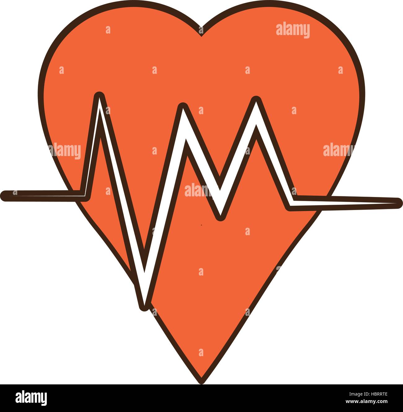 heart rate montoring pulse health sport Stock Vector Image & Art - Alamy