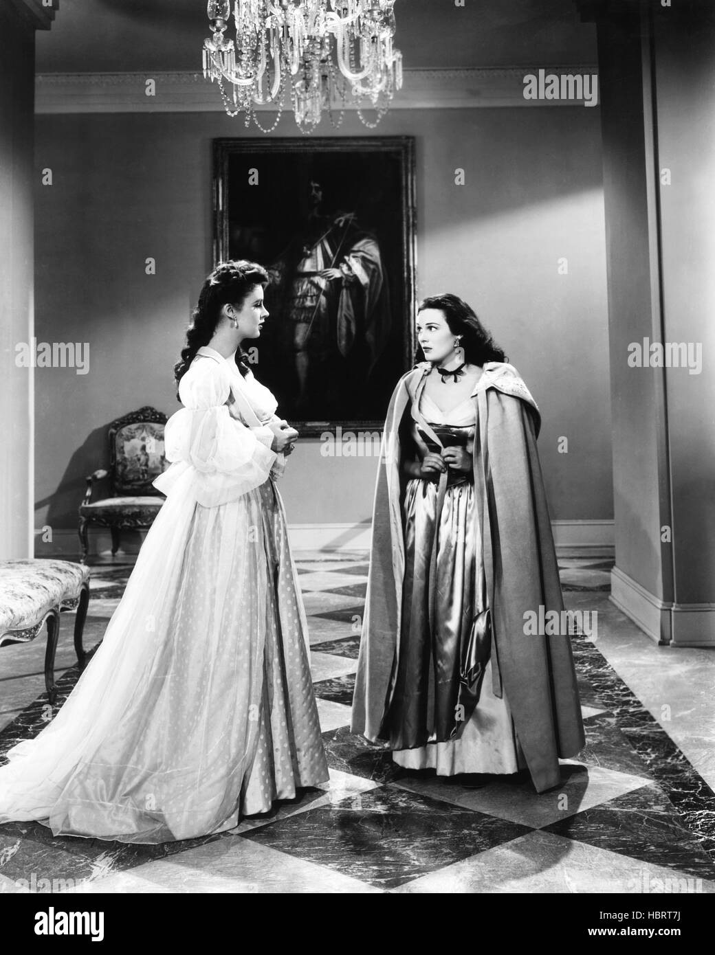 THE FIGHTING O'FLYNN, from left: Helena Carter, Patricia Medina, 1949 ...
