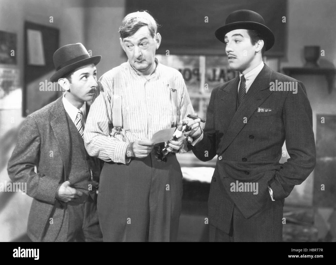 FIVE OF A KIND, from left: John Qualen, Slim Summerville, Cesar Romero, 1938, TM & Copyright ...