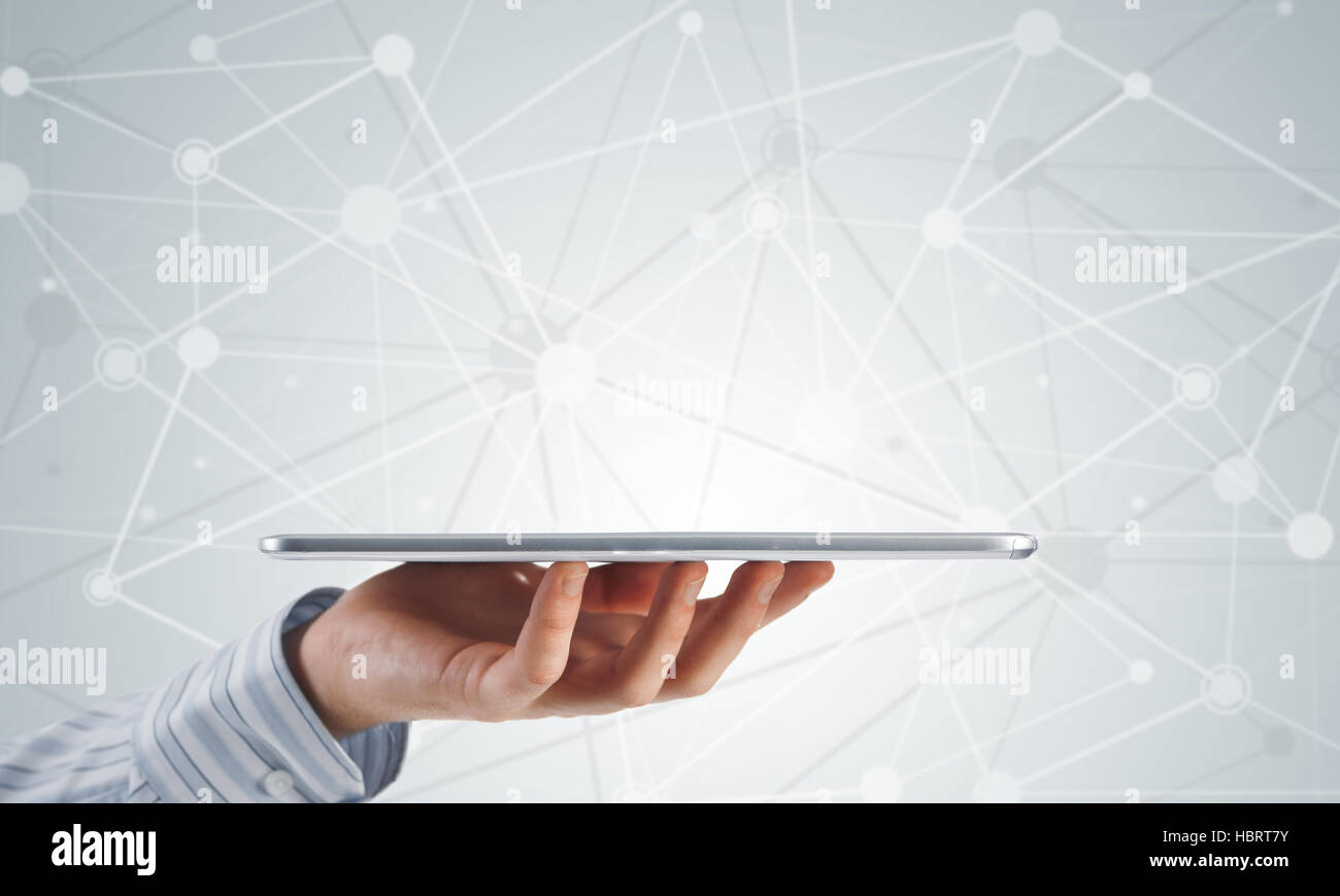 Connection and interaction concept Stock Photo - Alamy