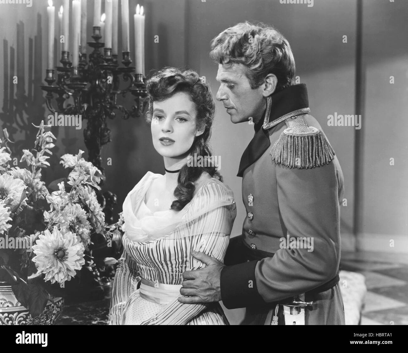 THE FIGHTING O'FLYNN, from left: Helena Carter, Douglas Fairbanks Jr ...