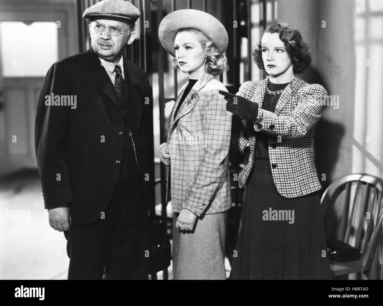 FIVE OF A KIND, from left: Jean Hersholt, Claire Trevor, Inez Courtney ...