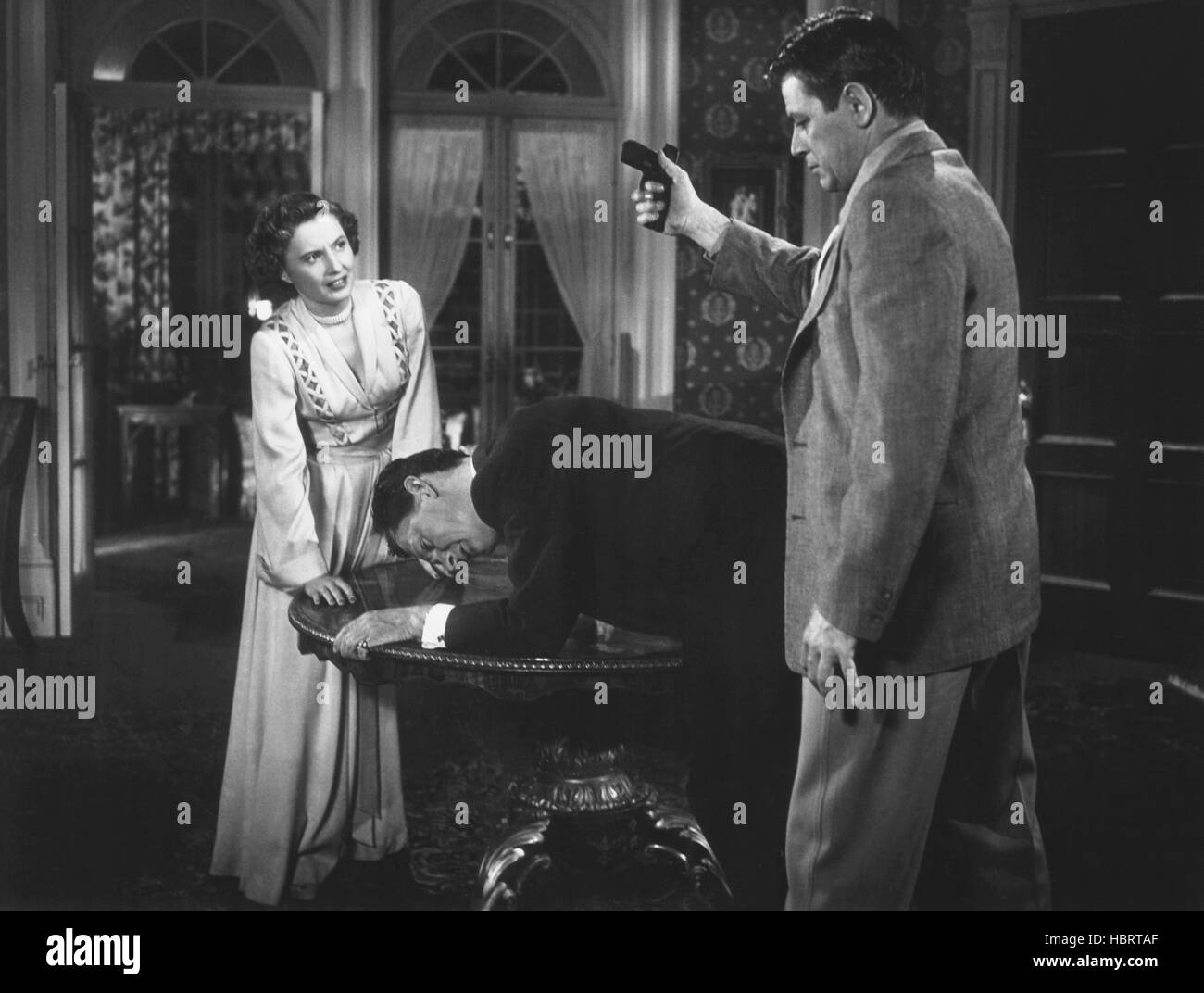 THE FILE ON THELMA JORDON, from left: Barbara Stanwyck, Wendell Corey ...