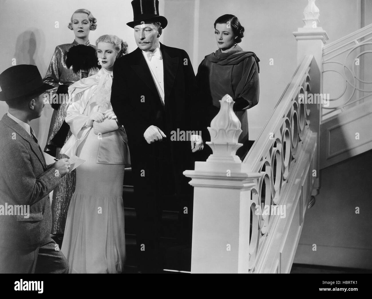 THE FIREBIRD, front from left: Anita Louise, Lionel Atwill, rear from ...