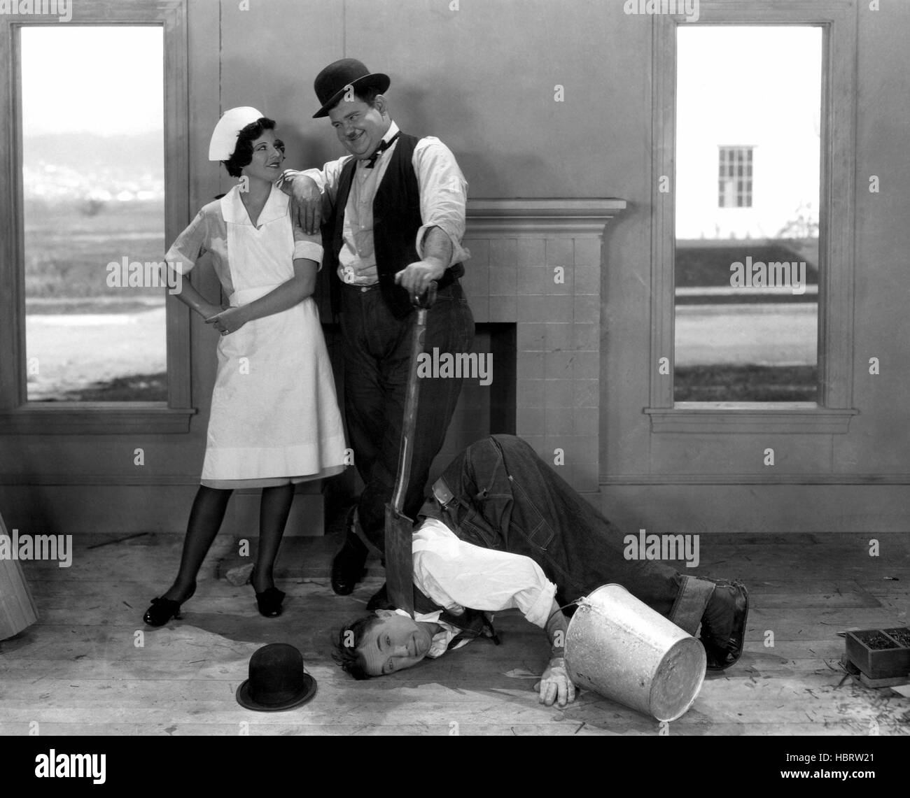THE FINISHING TOUCH, Dorothy Coburn, Oliver Hardy, Stan Laurel (Laurel ...