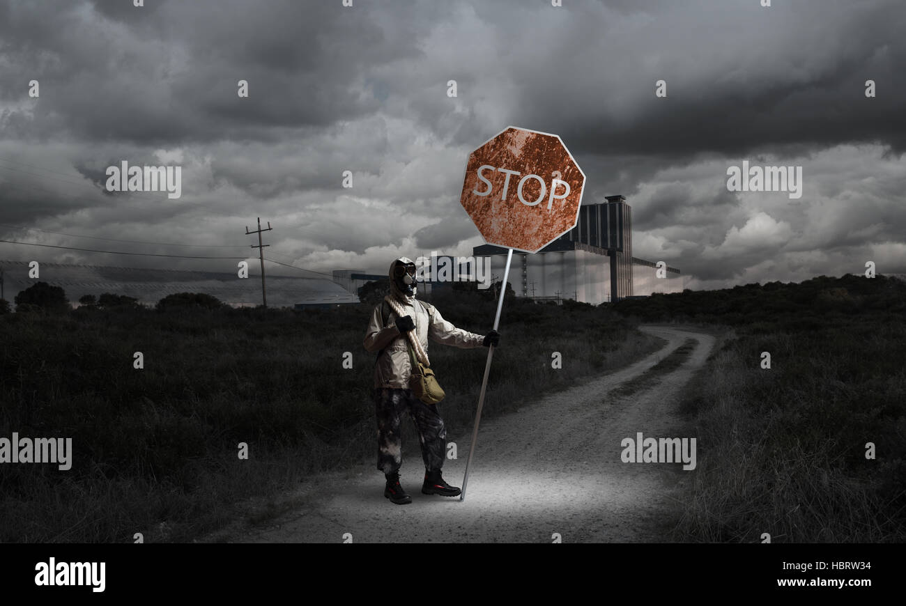 Apocalypse and disaster concept Stock Photo - Alamy