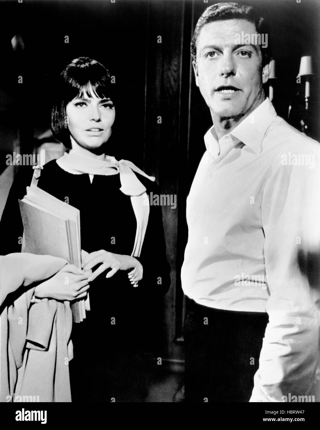 FITZWILLY, from left, Barbara Feldon, Dick Van Dyke, 1967 Stock Photo ...