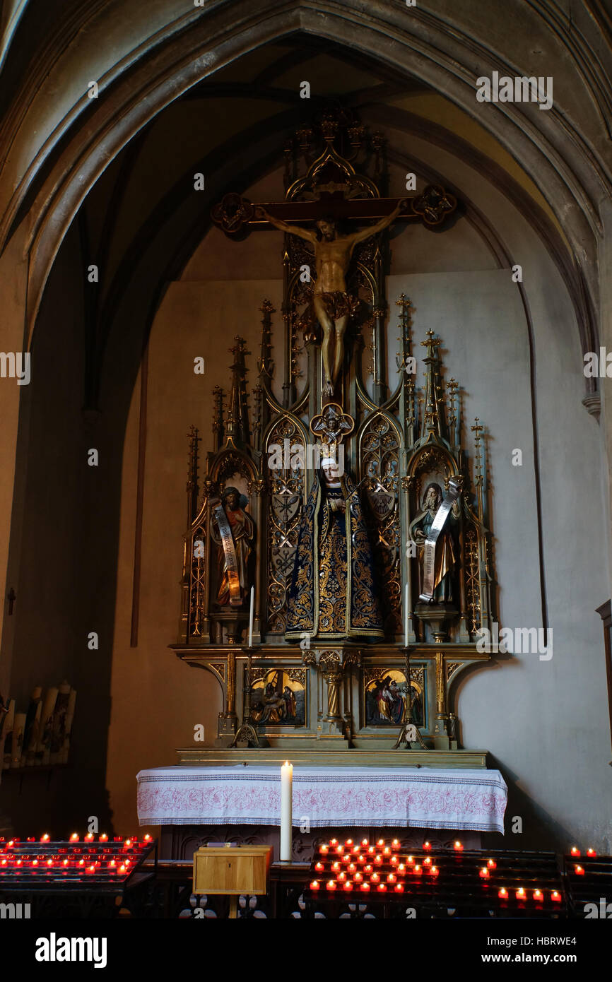 monastery basilica St. Martin Stock Photo - Alamy