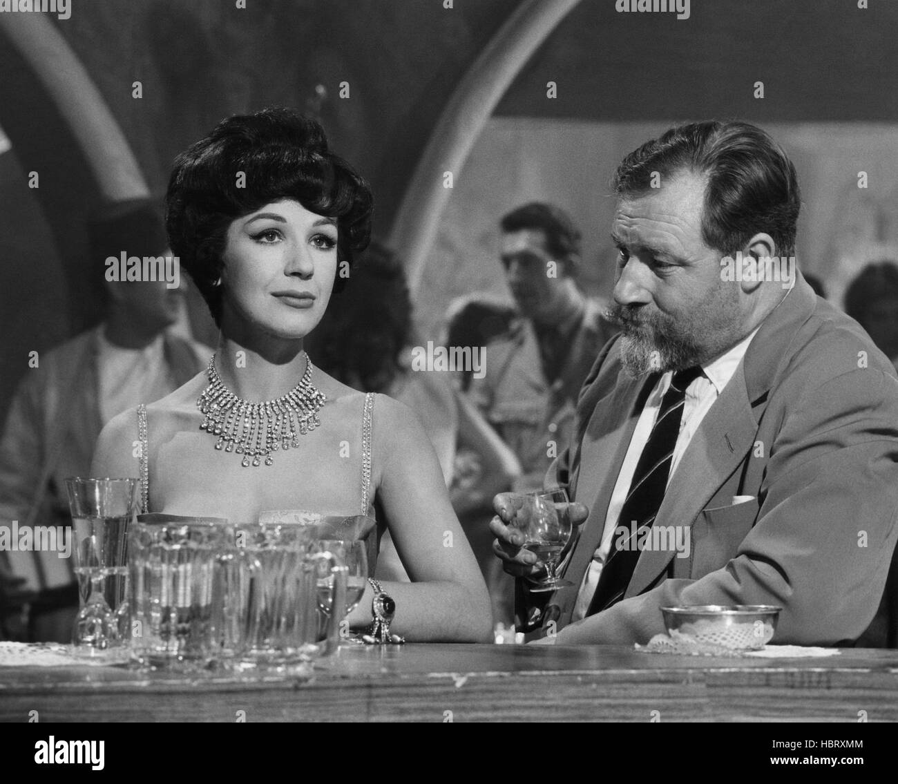 FOXHOLE IN CAIRO, Fenella Fielding, James Robertson Justice, 1960 Stock ...
