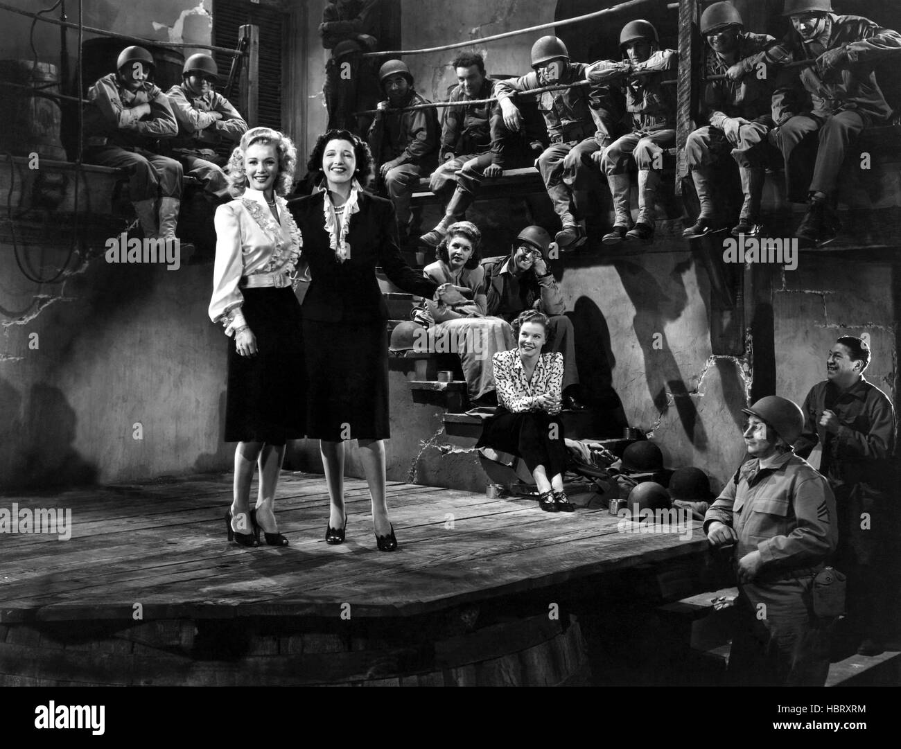FOUR JILLS IN A JEEP, Carole Landis, Kay Francis, Martha Raye, Phil ...
