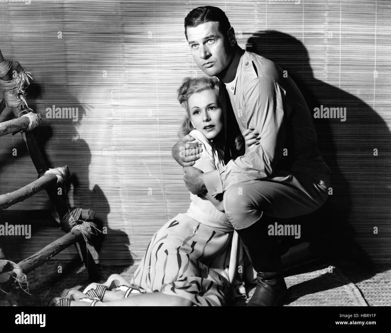 FORCED LANDING, from left, Eva Gabor, Richard Arlen, 1941 Stock Photo ...