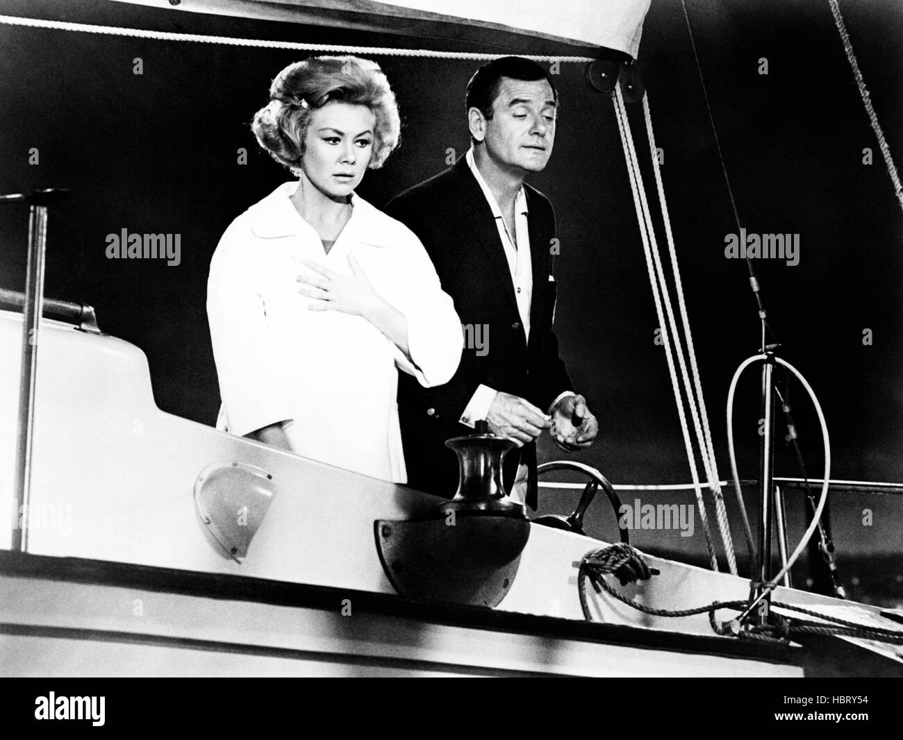 FOR LOVE OR MONEY, from left: Mitzi Gaynor, Gig Young, 1963 Stock Photo ...