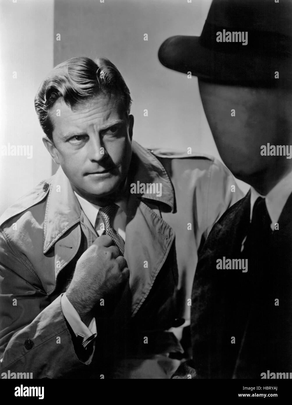 FOLLOW ME QUIETLY, William Lundigan, Edwin Max (masked), 1949 Stock ...