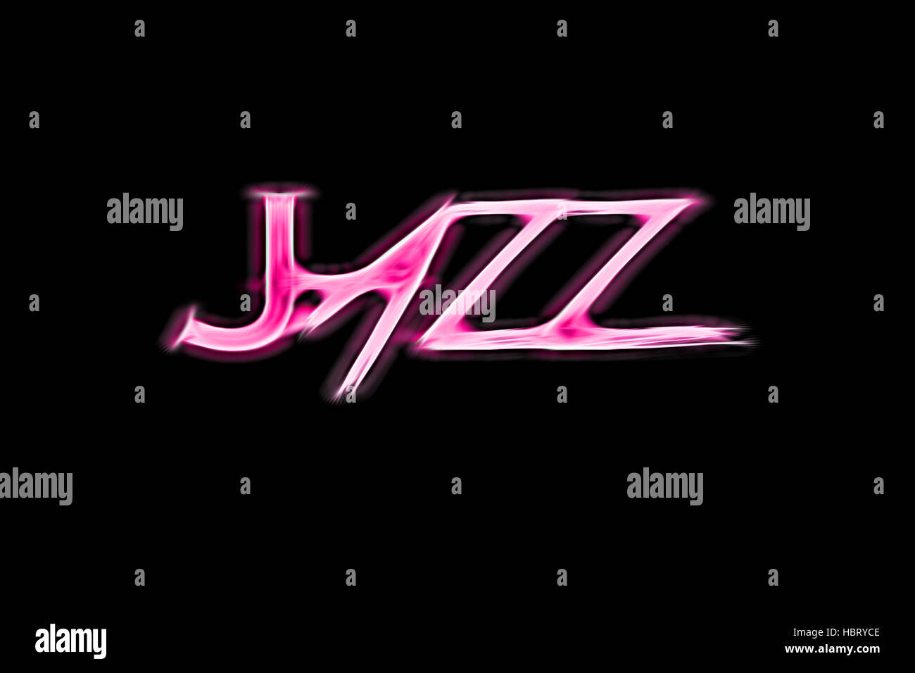 Jazz lettering hi-res stock photography and images - Alamy