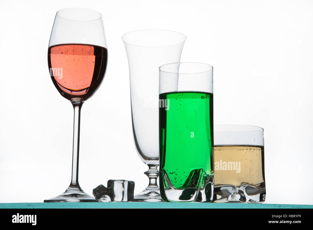 Glass as liquid hi-res stock photography and images - Alamy
