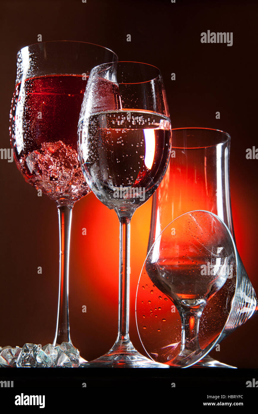 Glass as liquid hi-res stock photography and images - Alamy