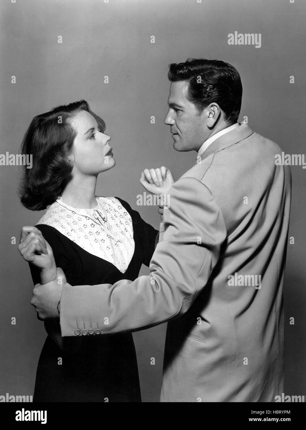 FORCE OF EVIL, John Garfield, Beatrice Pearson, 1948 Stock Photo - Alamy