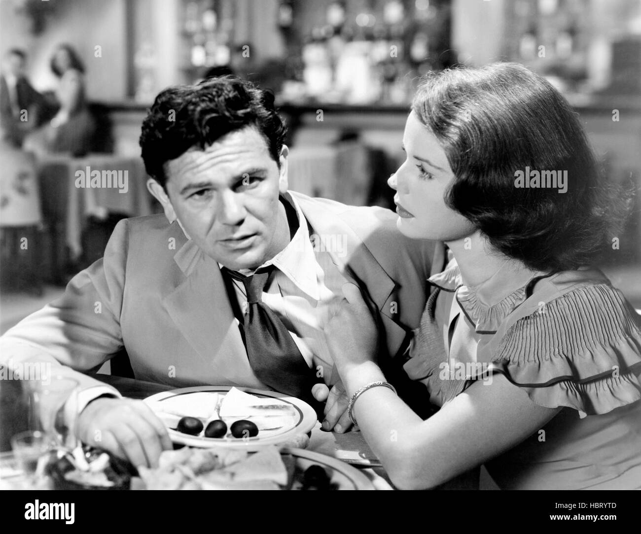 FORCE OF EVIL, from left, John Garfield, Beatrice Pearson, 1948 Stock ...