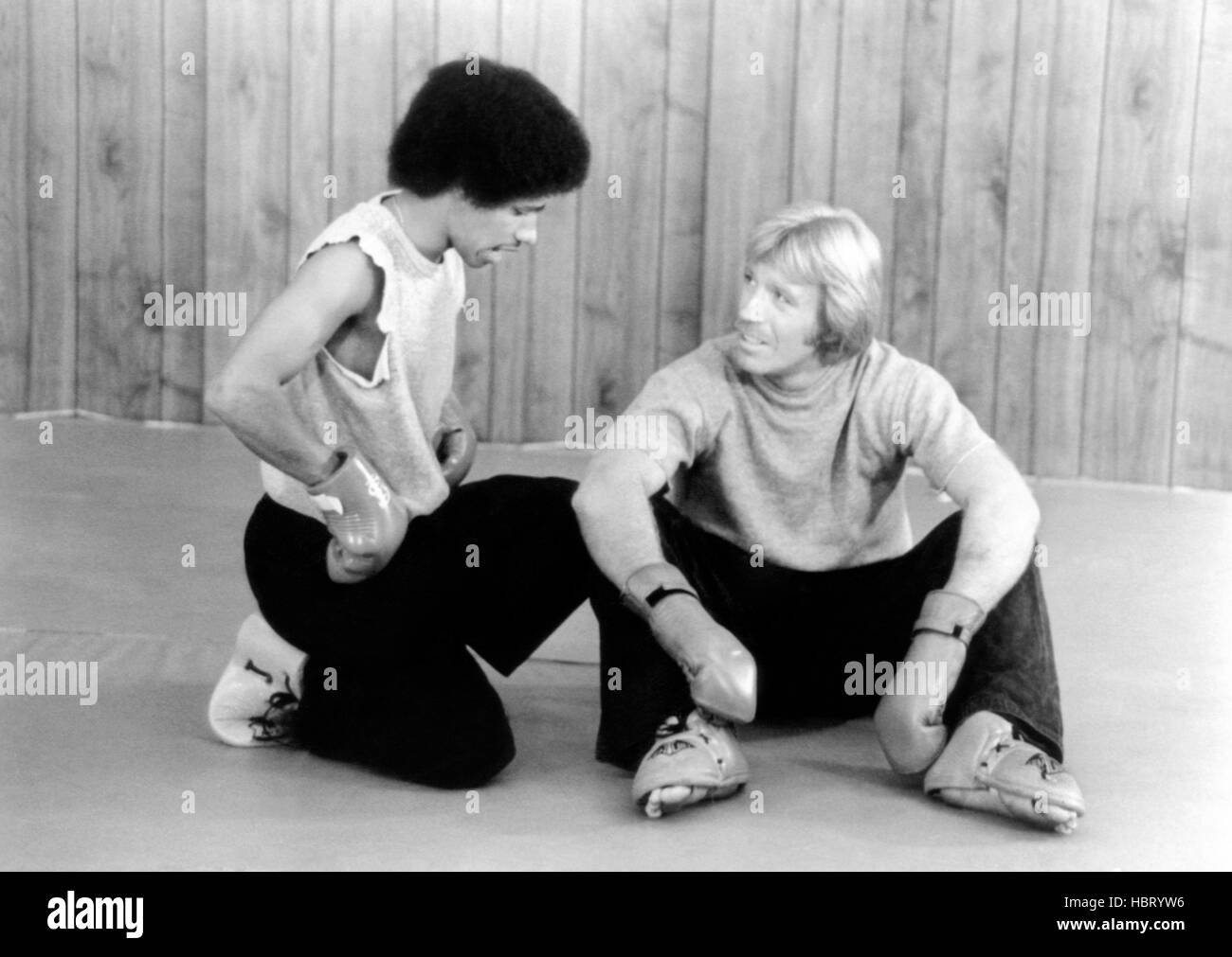 A FORCE OF ONE, from left, Eric Laneuville, Chuck Norris, 1979 ...