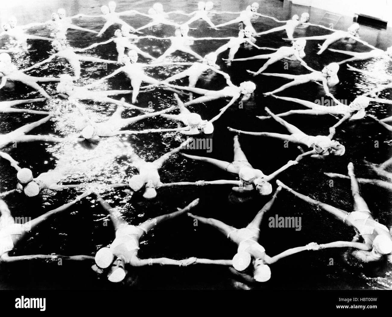 FOOTLIGHT PARADE, 'By a Waterfall' number, 1933 Stock Photo - Alamy