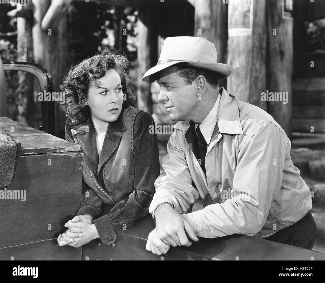 THE FOREST RANGERS, from left: Susan Hayward, Regis Toomey, 1942 Stock ...