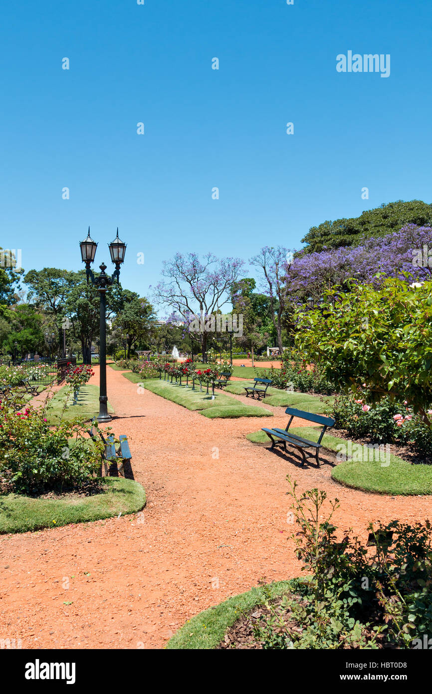 Rose Park (Rosedal), Buenos Aires Argentina Stock Photo - Alamy