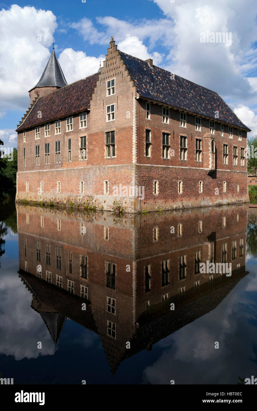 The castle in Dussen Stock Photo - Alamy