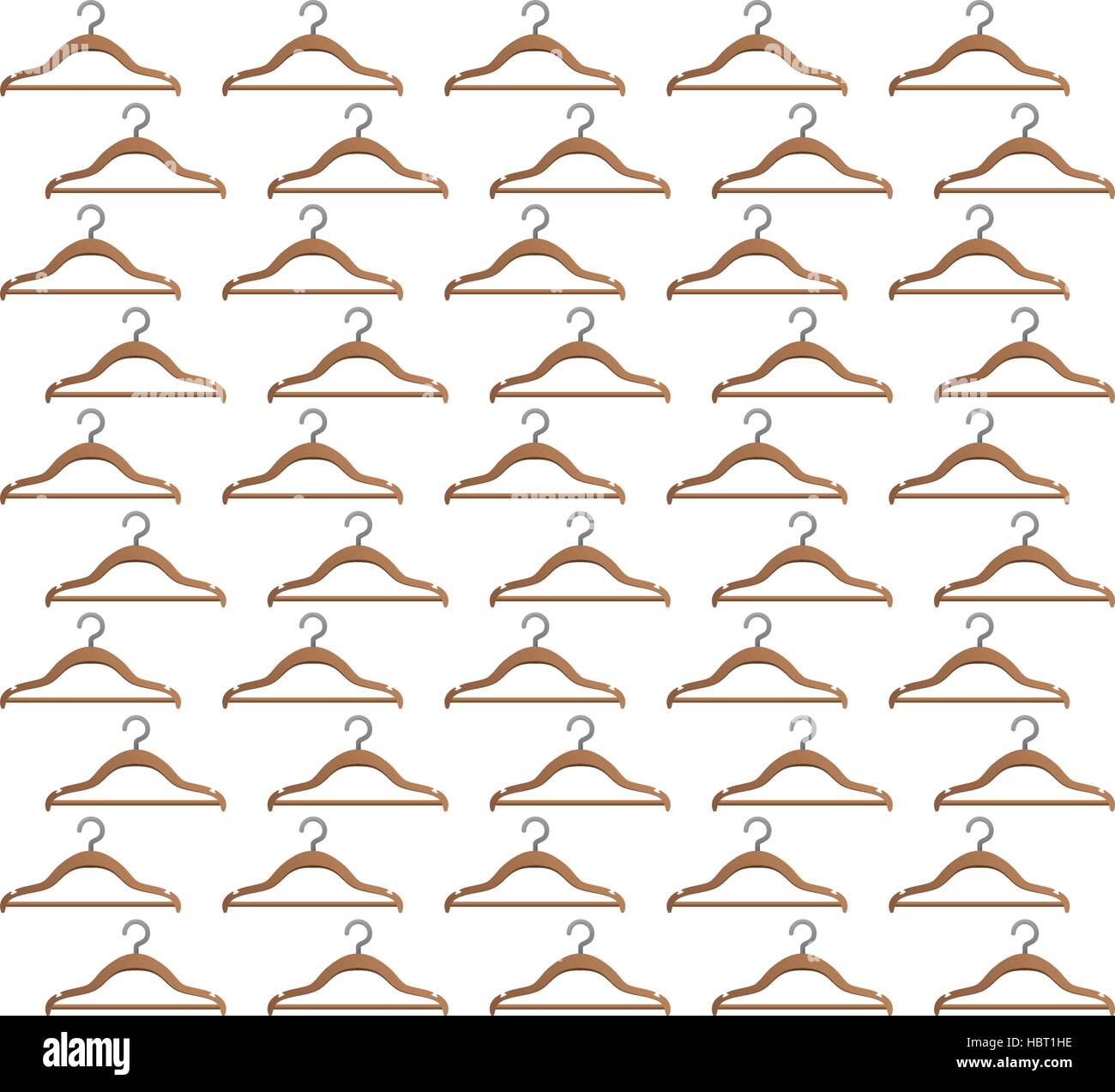 hook clothes hanger seamless pattern Stock Vector Image & Art - Alamy