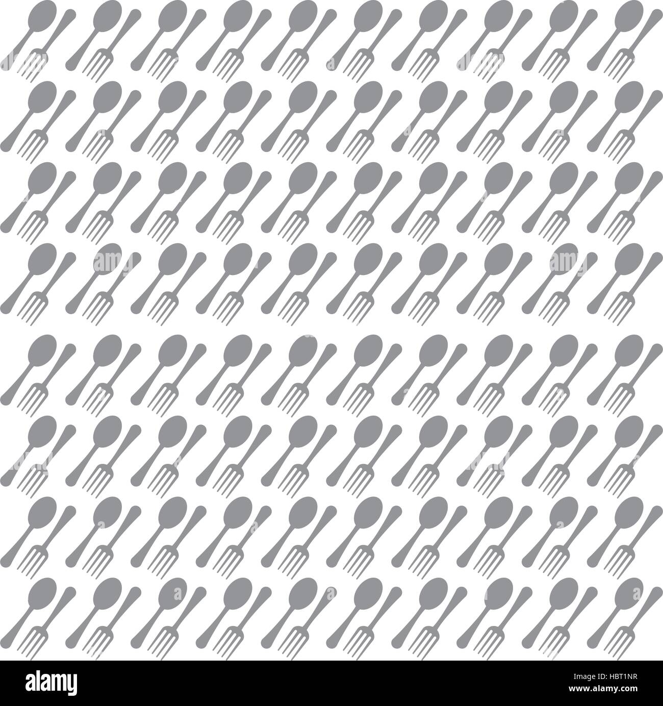 spoon fork restaurant design seamless pattern Stock Vector Image & Art ...