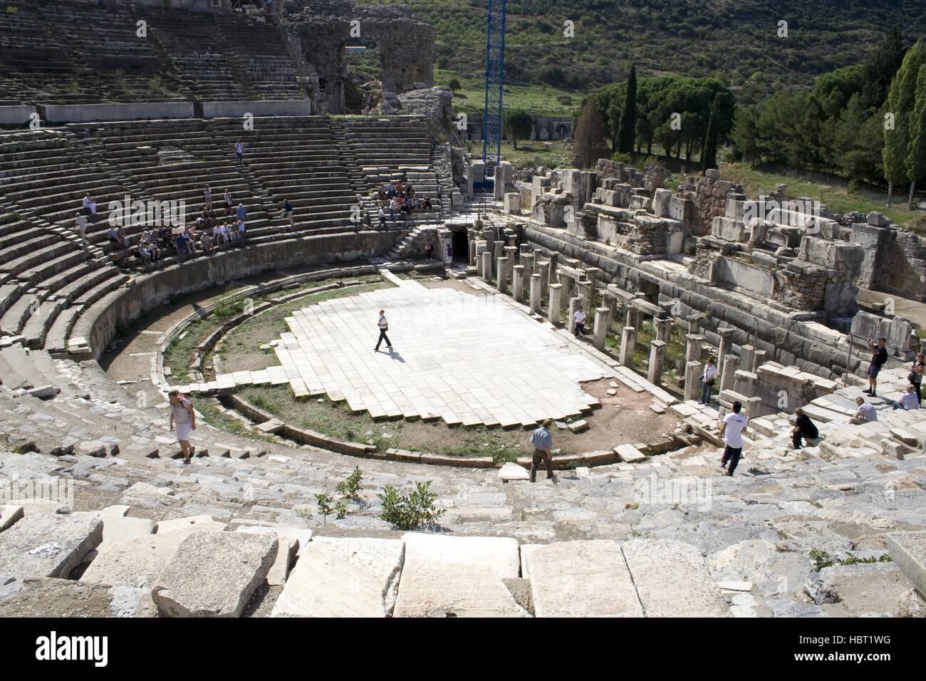 Ephesos, Ephesus, Turkey, Odeon Stock Photo - Alamy