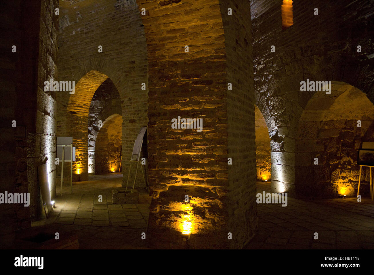 Red Tower from Alanya, Turkey Stock Photo - Alamy