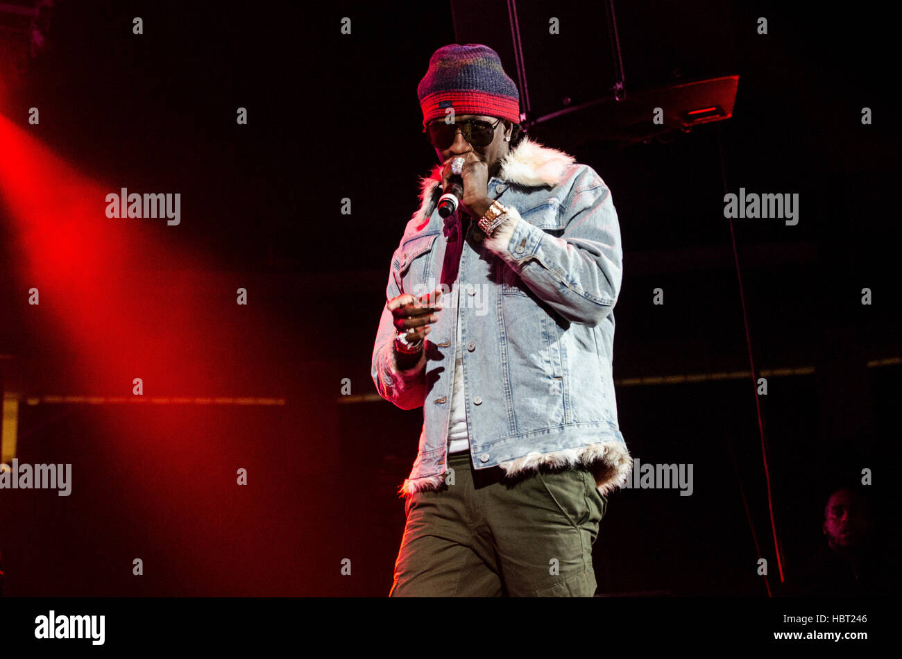 Rapper Young Thug performs at Hot 97's Hot For The Holidays concert at ...