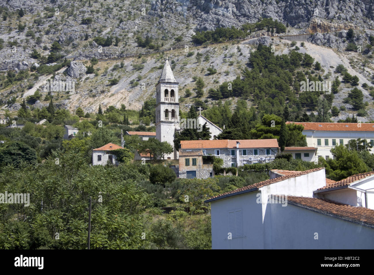 Beach resort Podgora, Croatia Stock Photo - Alamy