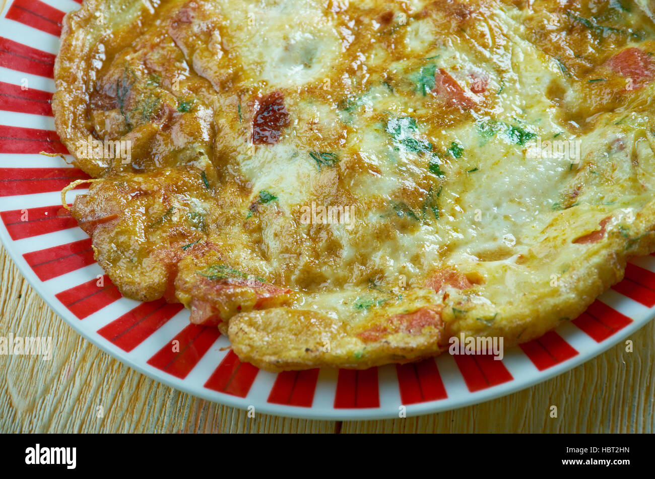 Arab omelette hi-res stock photography and images - Alamy