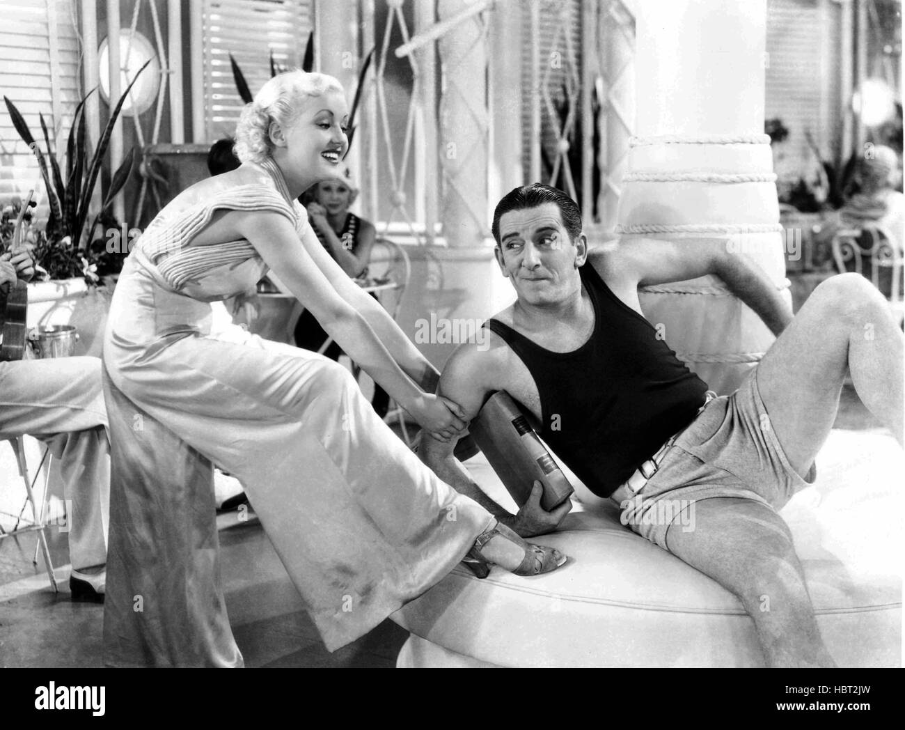 GAY DIVORCEE, from left, Edward Everett Horton, Betty Grable, 1934 ...