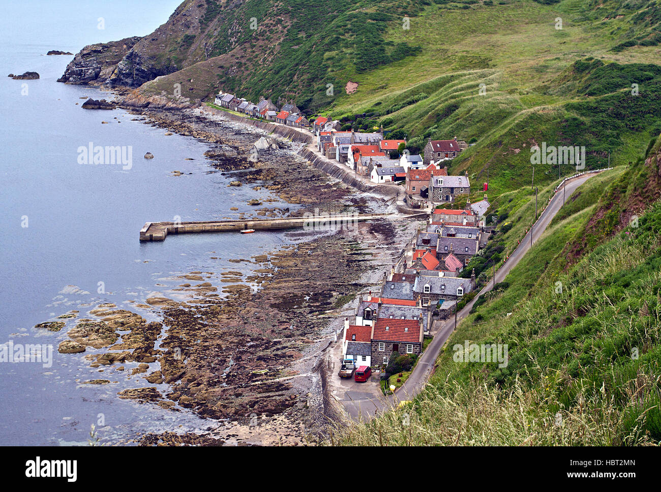 Crovie Village, Aberdeenshire, Scotland Stock Photo - Alamy