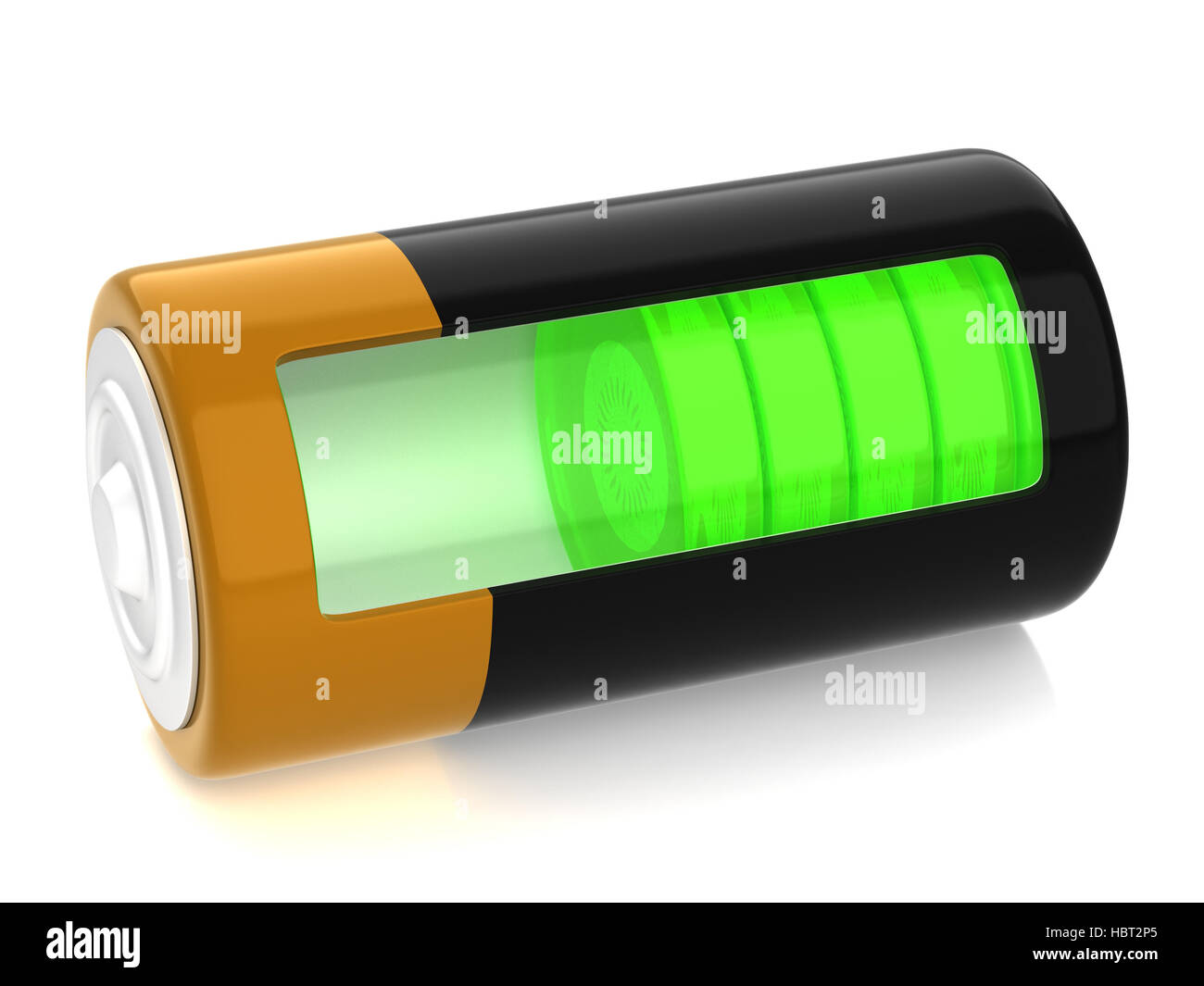 A battery model Stock Photo - Alamy
