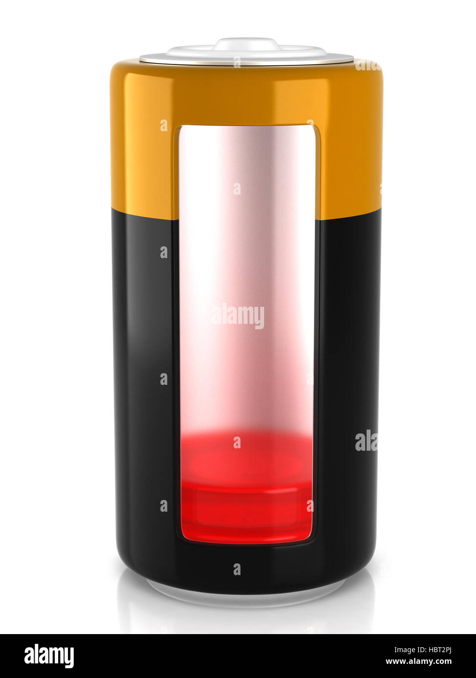 A battery model Stock Photo - Alamy