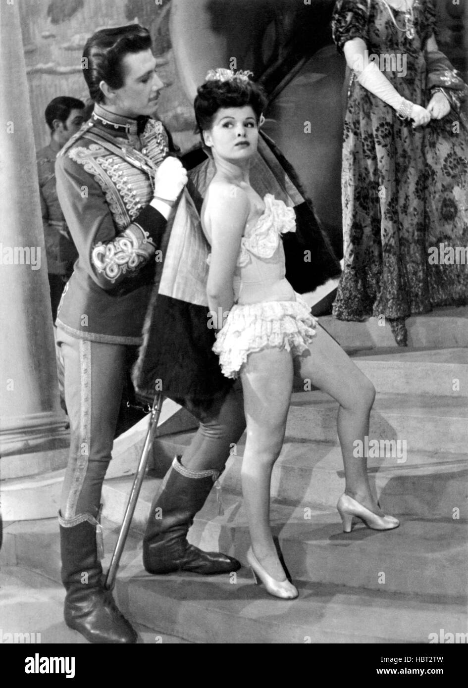 GAIETY GEORGE, (aka SHOWTIME), from left, Maxwell Reed, Leni Lynn, 1946 Stock Photo - Alamy