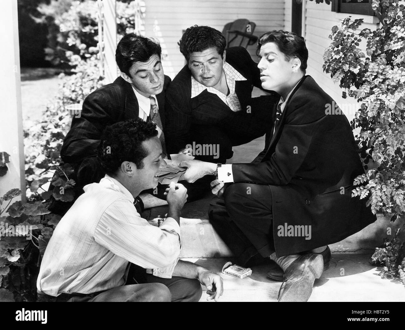 GAS HOUSE KIDS, clockwise from bottom left, Rex Downing, Carl 'Alfalfa ...
