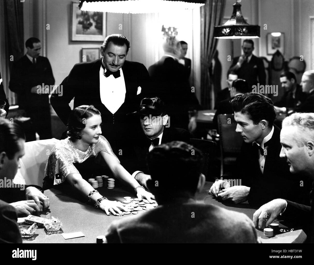 GAMBLING LADY, Barbara Stanwyck, 1934 Stock Photo - Alamy