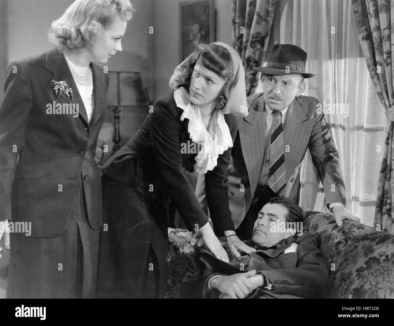 GALLANT LADY, standing from left: Lynn Starr, Rose Hobart, Vince ...